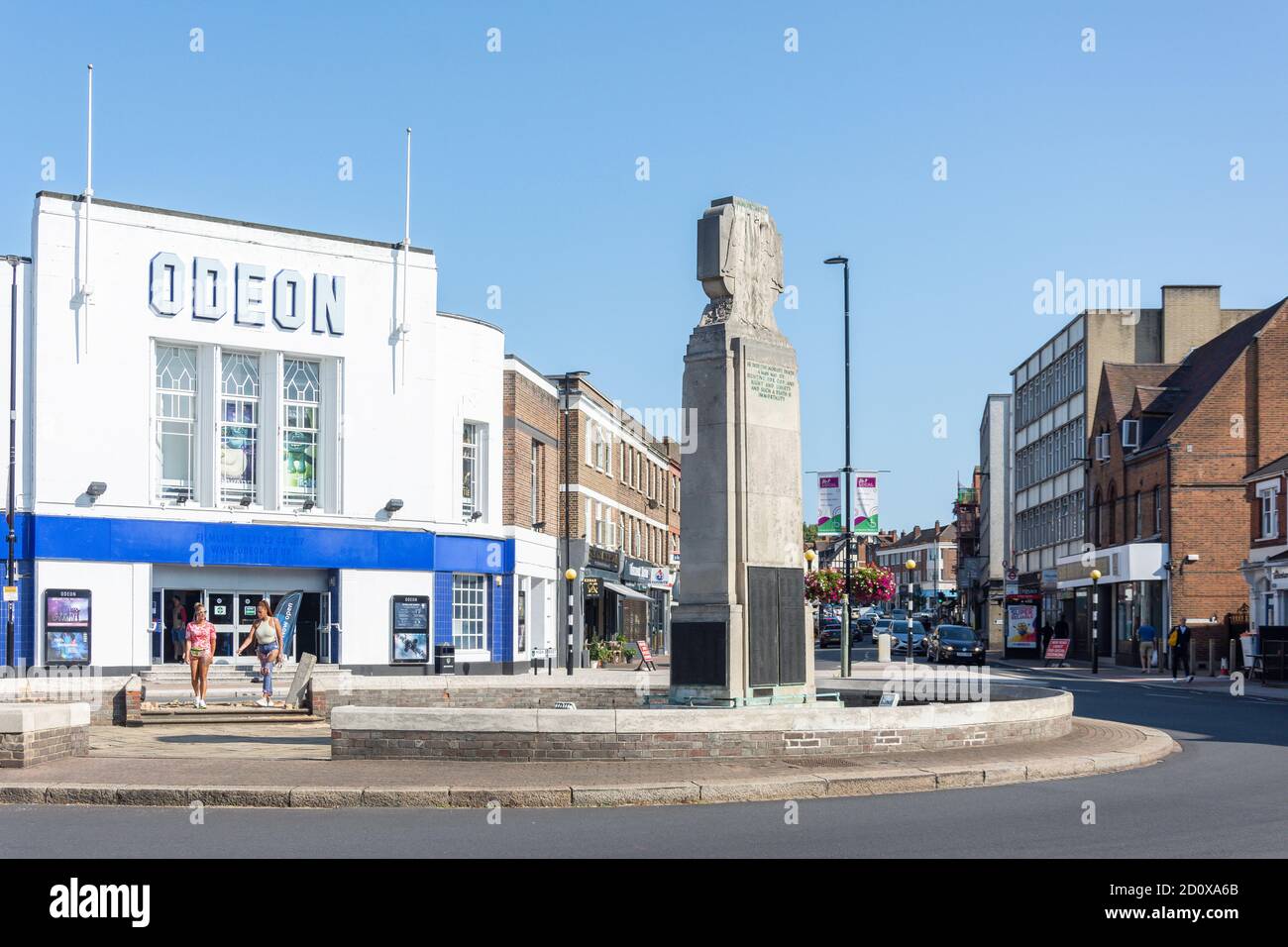 War memorial odeon cinema exterior chain beckenham high street t hi-res ...