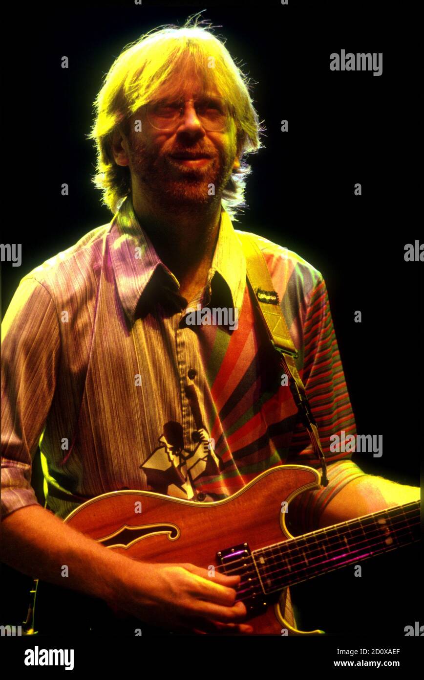 Mountain View, Calif. - September 17: Trey Anastasion performs with Phish at the Shoreline ...