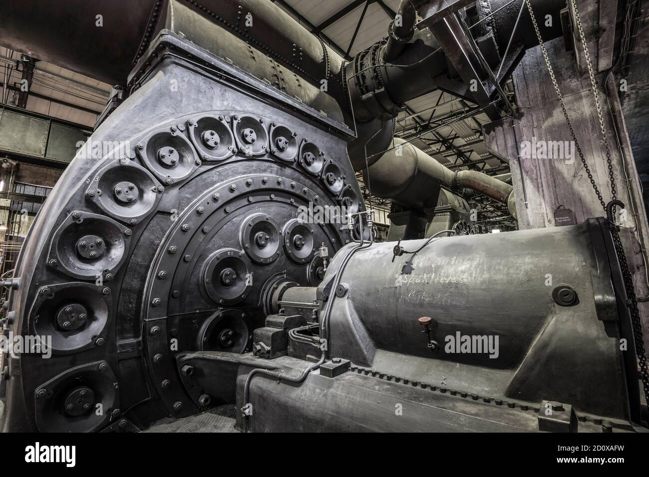 detail of a historic steam engine Stock Photo - Alamy