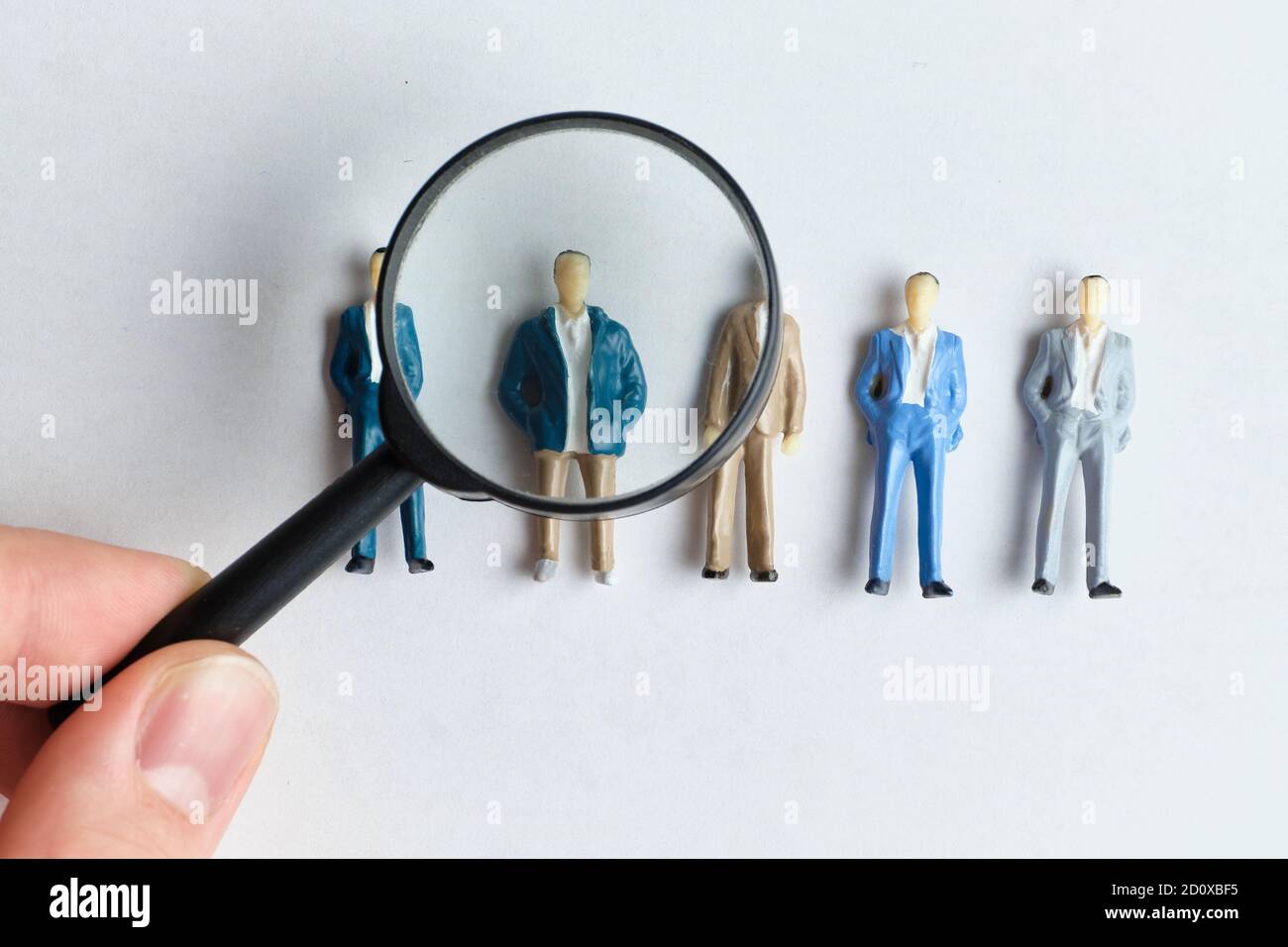 The concept of finding employees to hire Stock Photo - Alamy