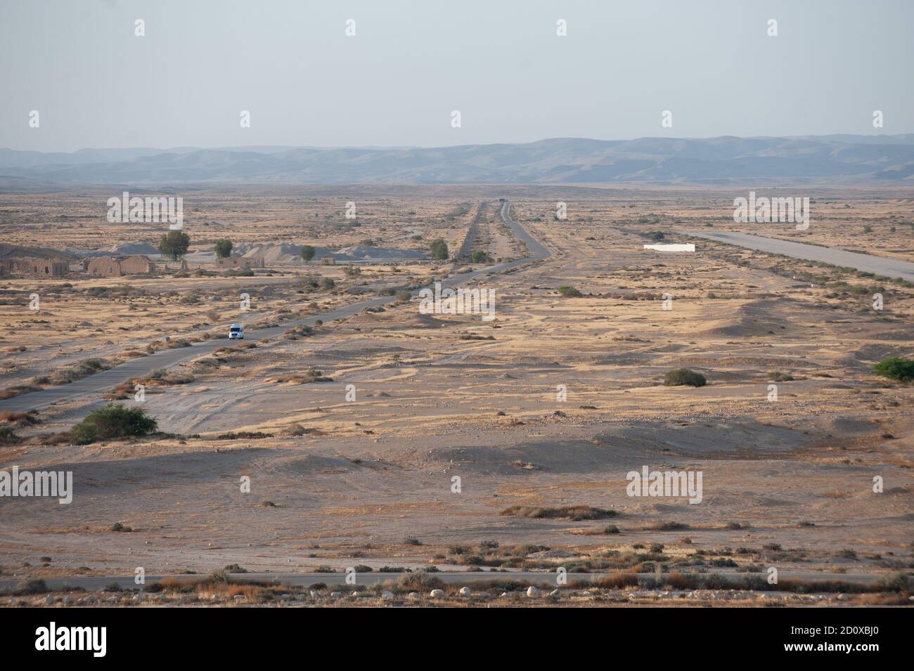 Landscape view of a desert of the Negev in Israel Stock Photo - Alamy