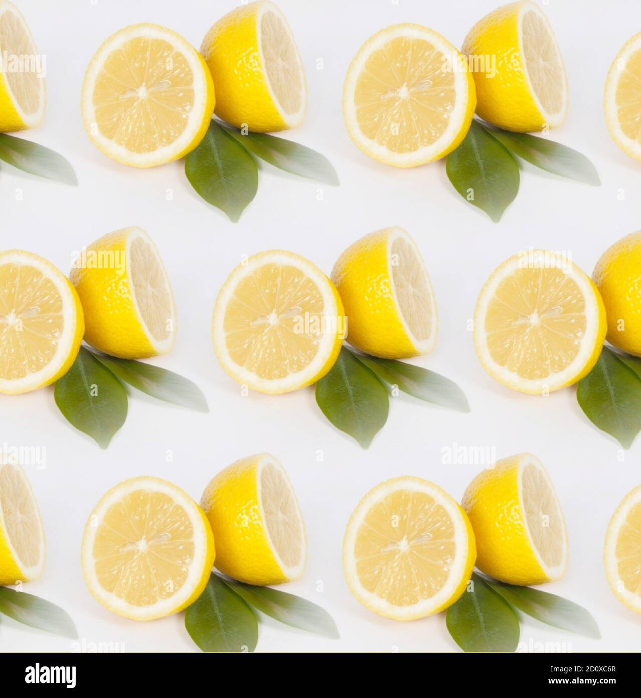 Natural background with citric fruits in seamless pattern Stock Photo ...