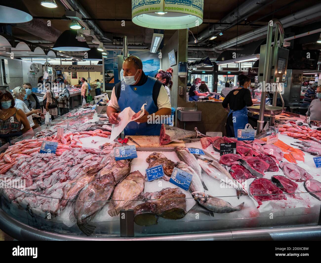 Sete france market hi-res stock photography and images - Alamy