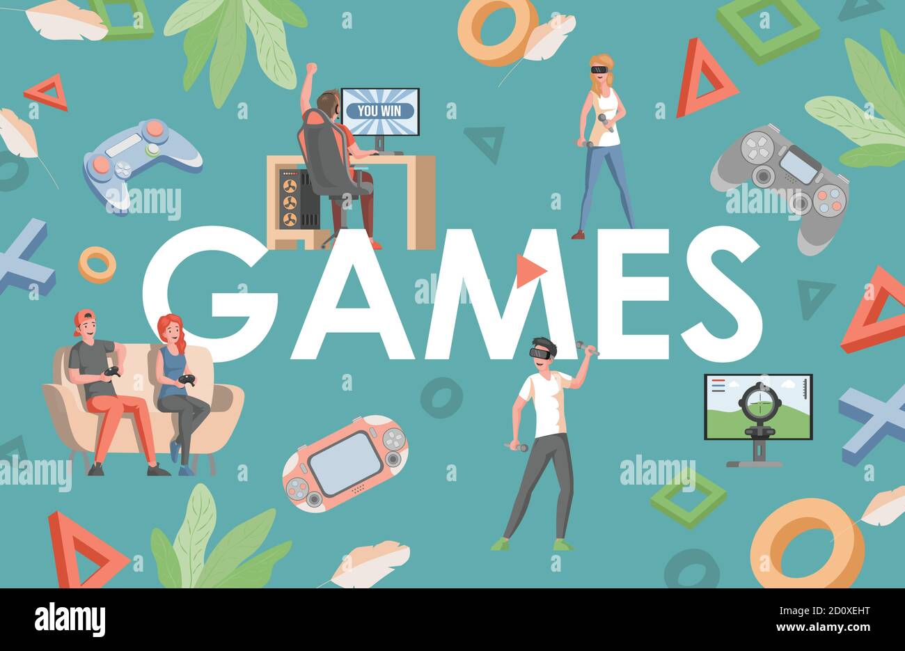 Happy woman man wearing Stock Vector Images - Alamy