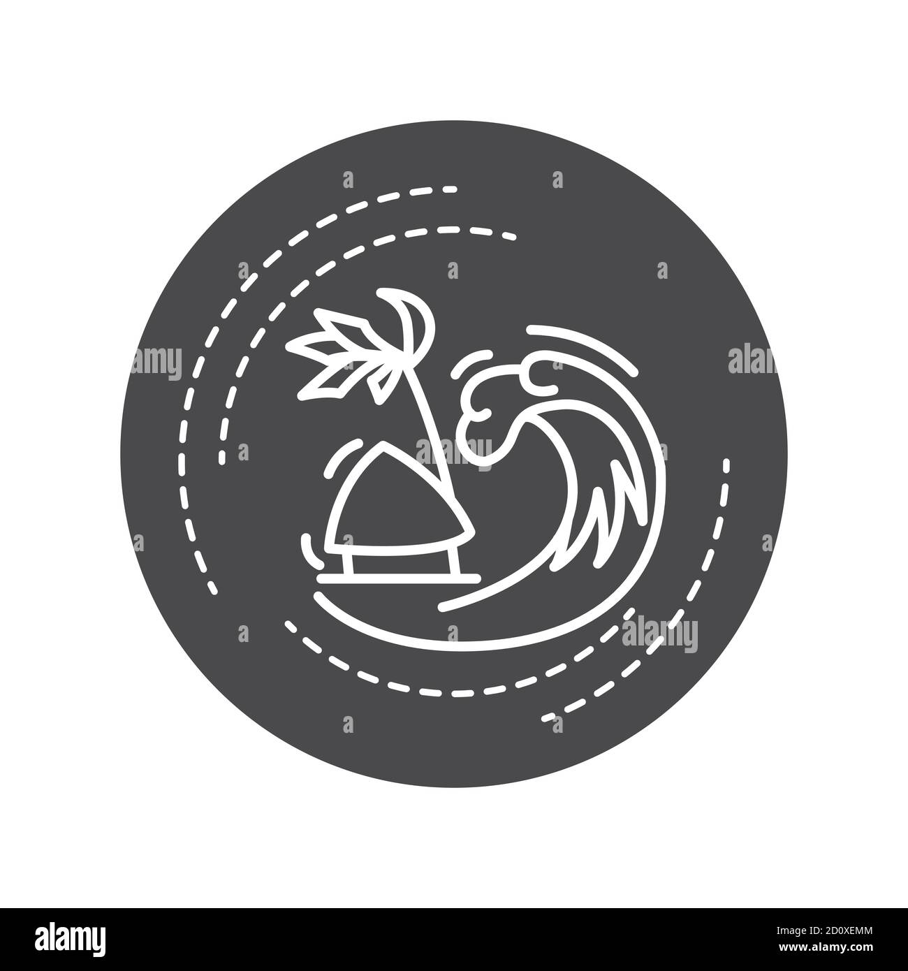 Tsunami black glyph icon. A series of waves caused by earthquakes or ...