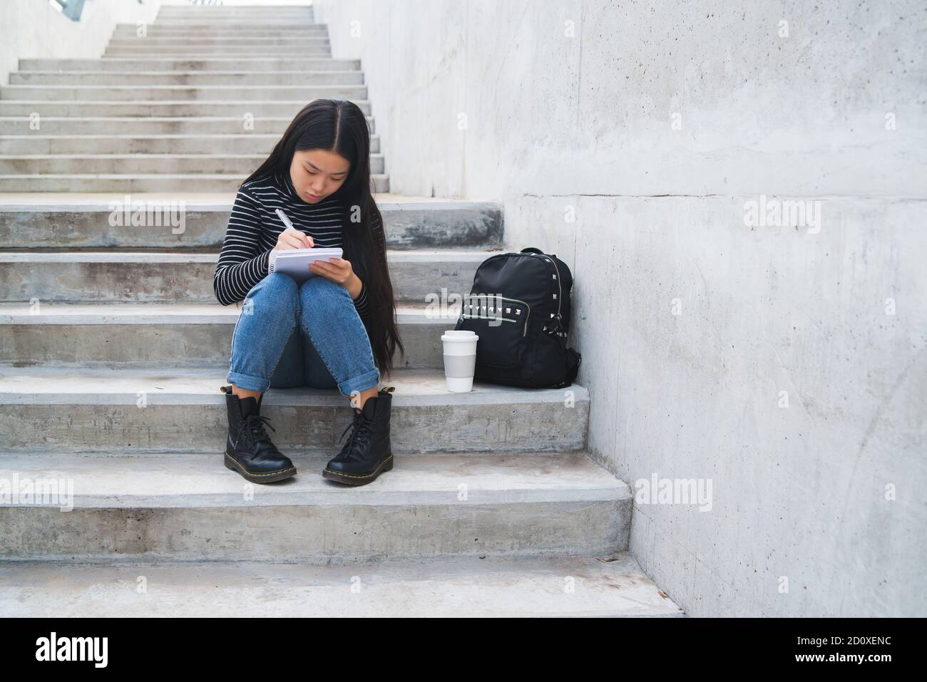 Staircase writing hi-res stock photography and images - Alamy