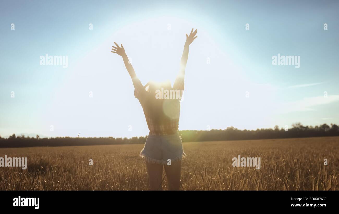 Carefree arms hi-res stock photography and images - Alamy