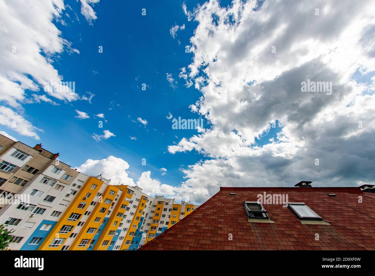 Mixing concrete housing hi-res stock photography and images - Alamy
