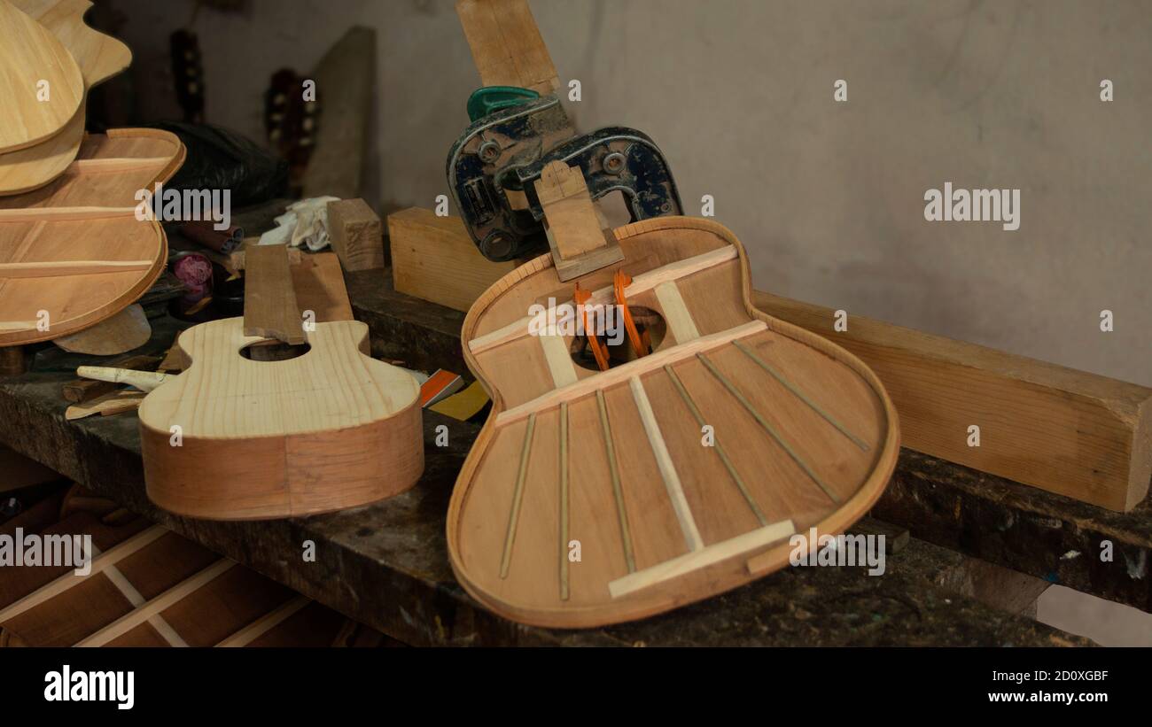 Old vintage guitars hi-res stock photography and images - Alamy