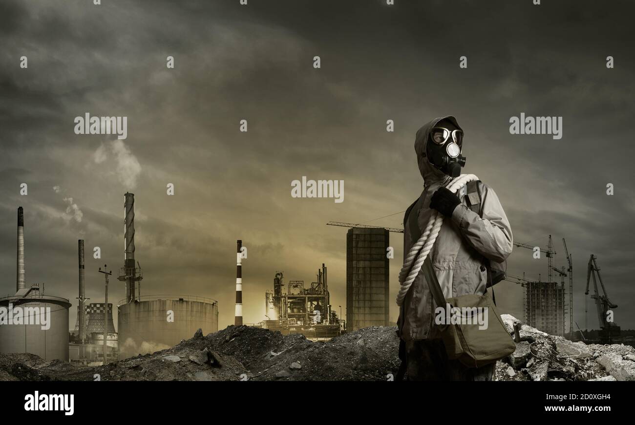 Post apocalyptic future Stock Photo - Alamy