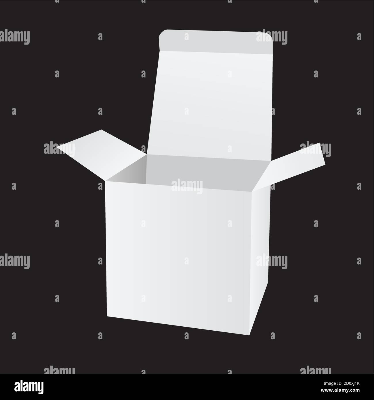 packing paper box Stock Vector Image & Art - Alamy