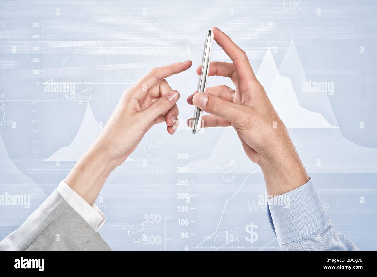 Working in cohesion Stock Photo - Alamy