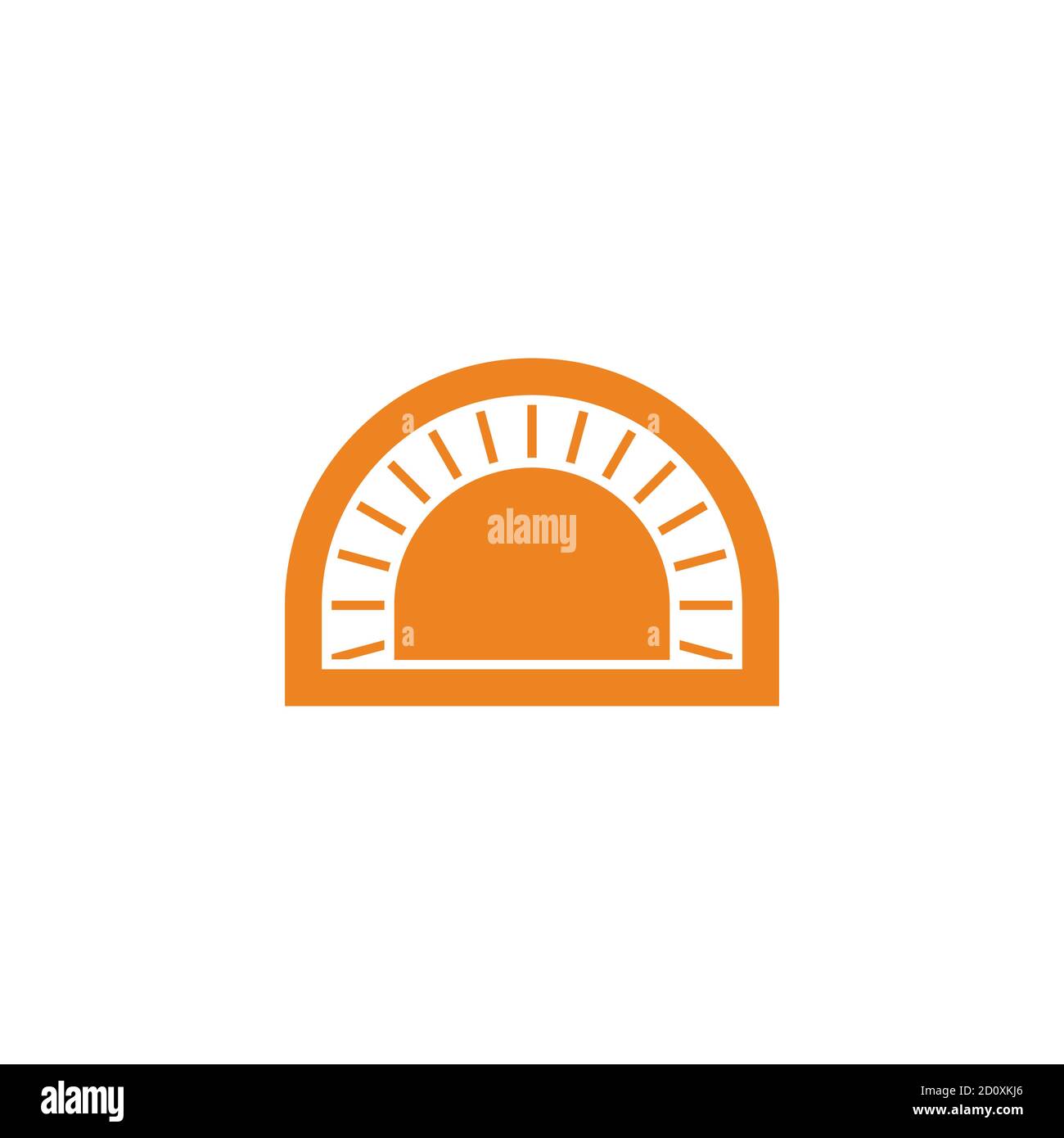 simple geometric sun rays symbol logo vector Stock Vector Image & Art ...