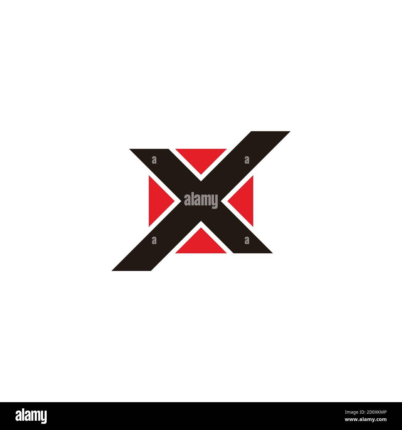 letter x square geometric colorful logo vector Stock Vector Image & Art ...