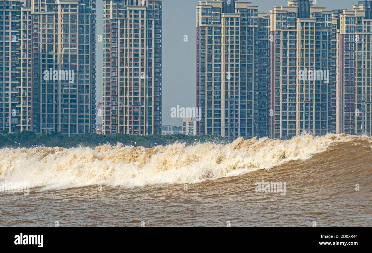 Beijing, China. 3rd Oct, 2020. Photo taken on Oct. 3, 2020 shows a view ...