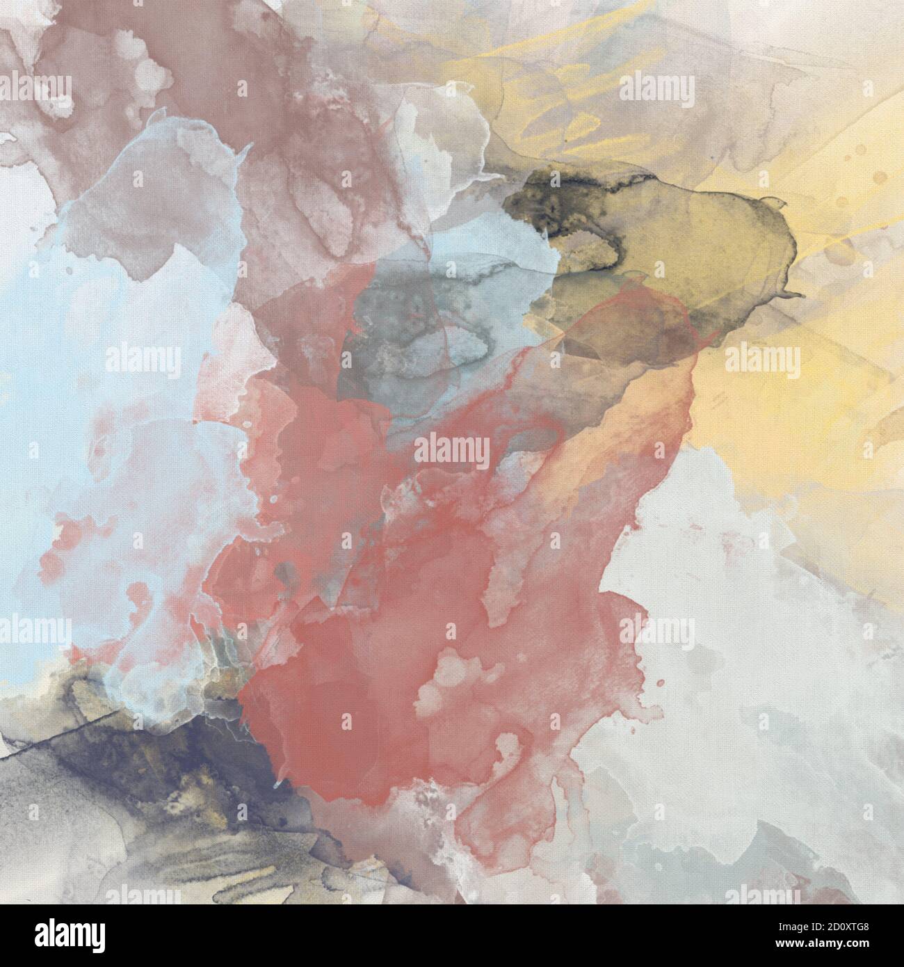 Texture of strokes of colored paint, blurred spots with brushes of ...