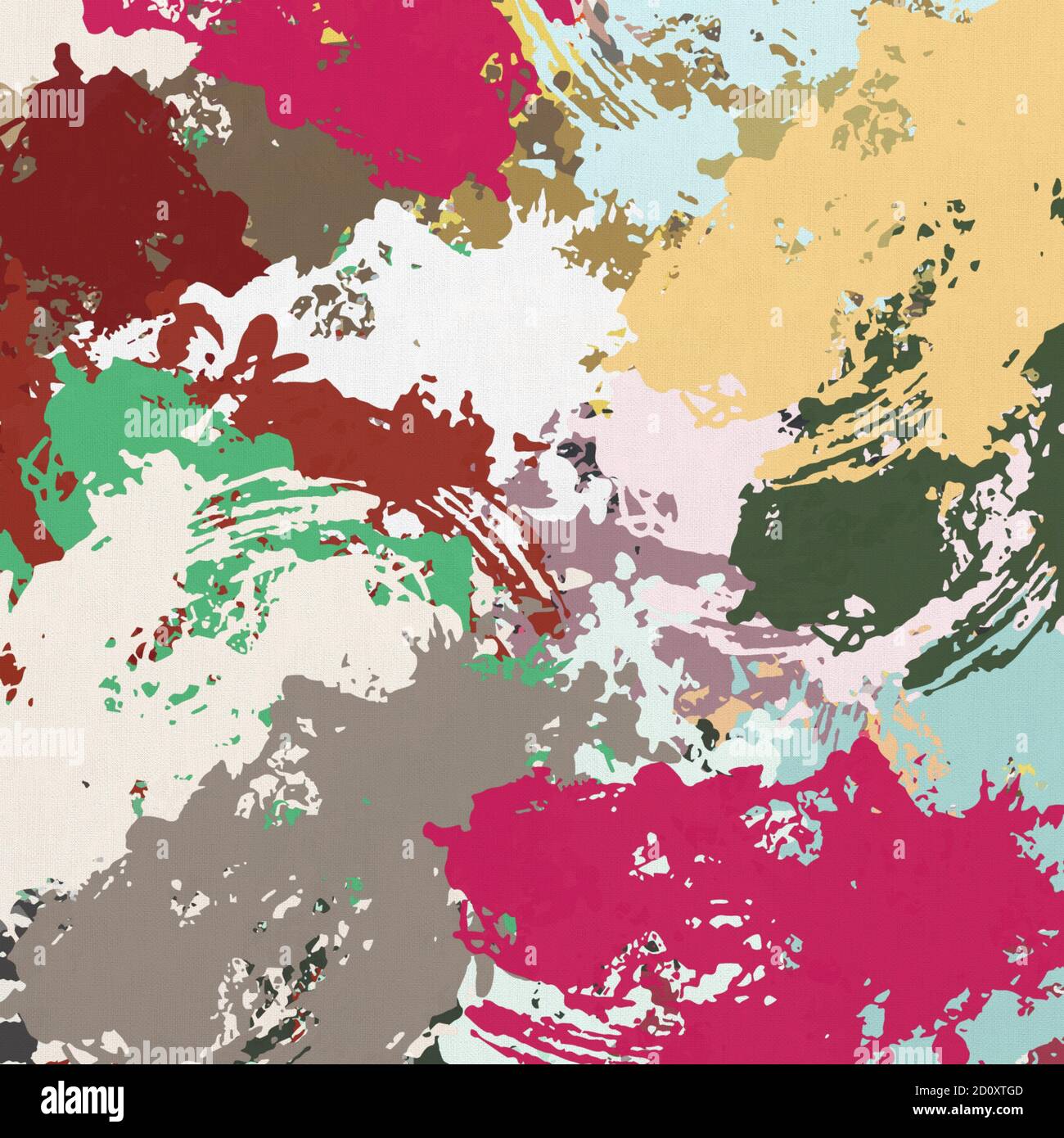 Texture of strokes of colored paint, blurred spots with brushes of ...