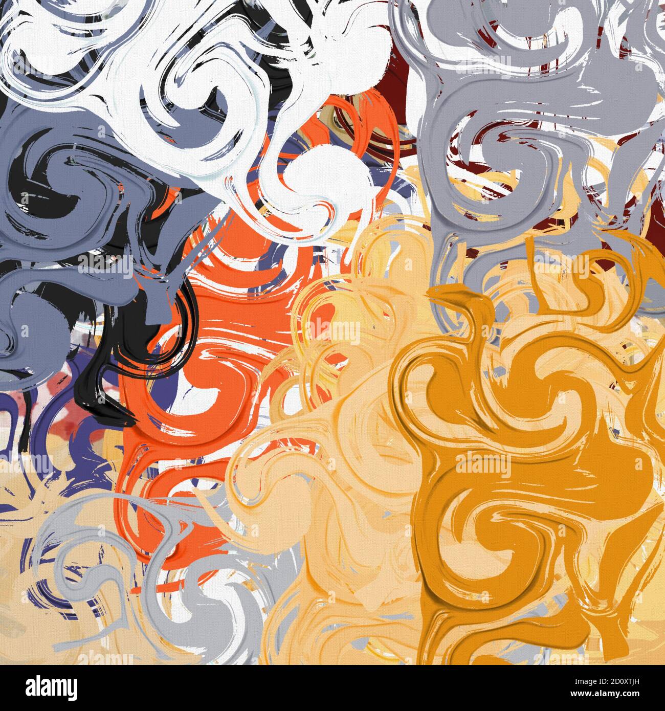 Texture of strokes of colored paint, blurred spots with brushes of ...