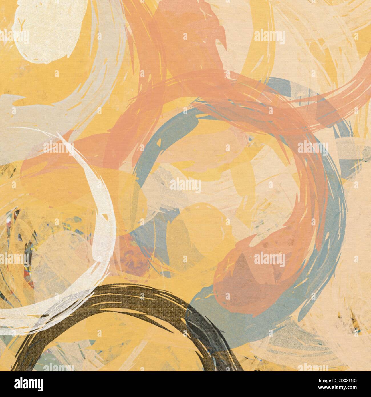 Texture of strokes of colored paint, blurred spots with brushes of ...