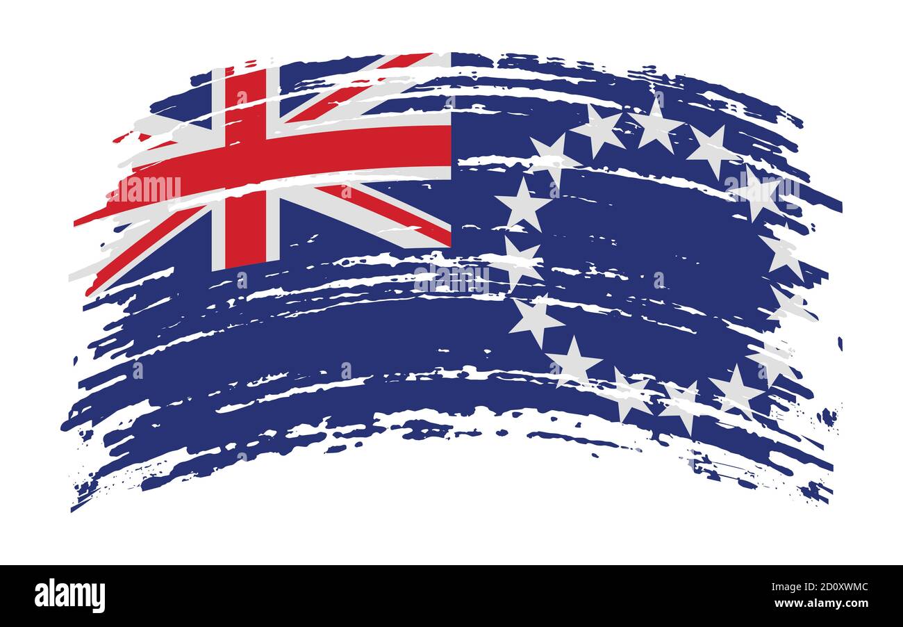 New zealand cook islands flag hi-res stock photography and images - Alamy