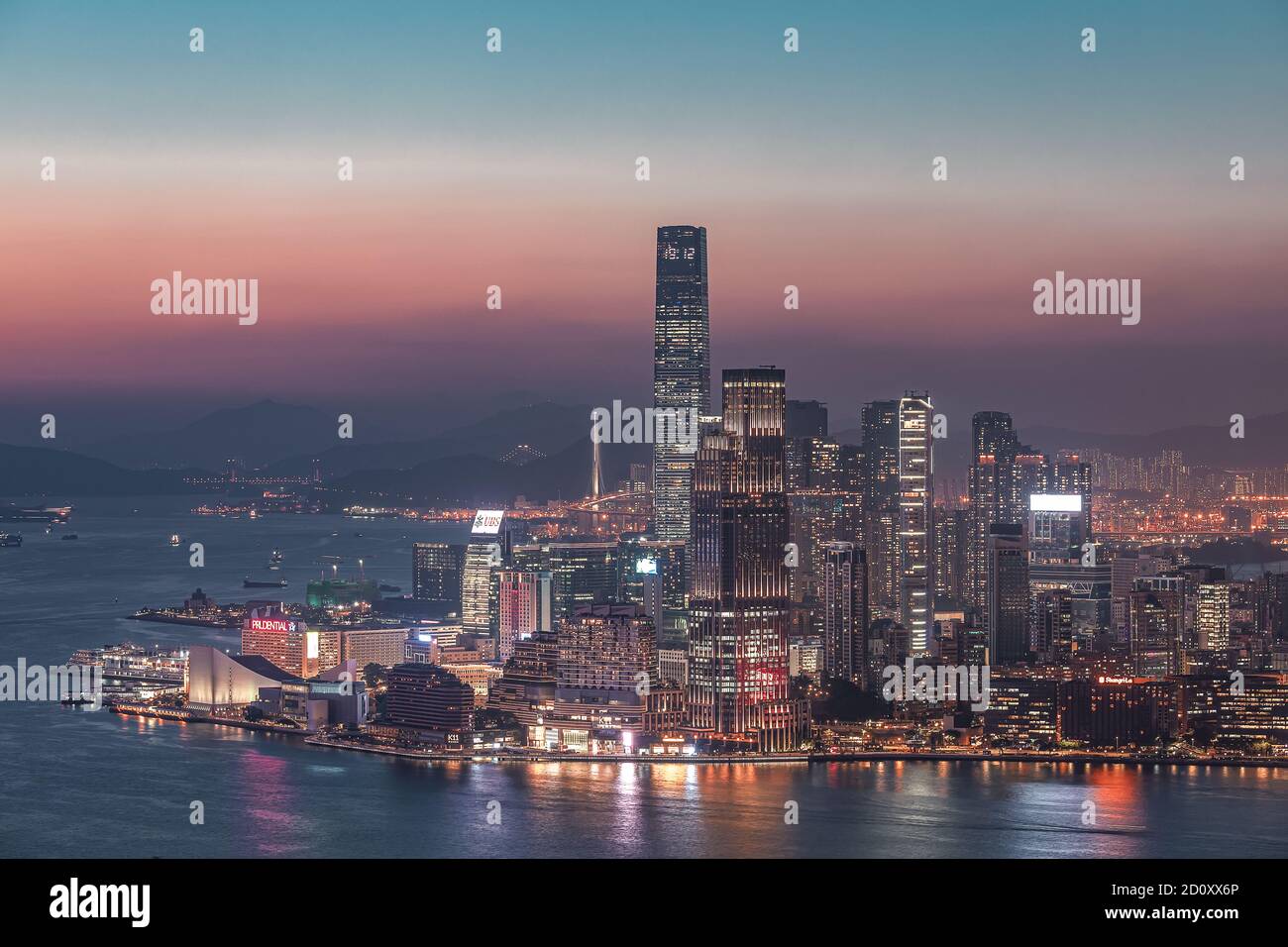 The Landmark of Hong Kong Stock Photo - Alamy