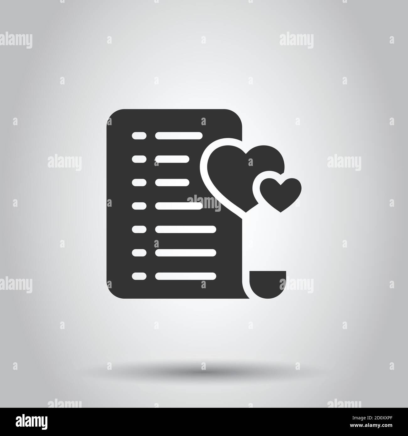 Favorite list Stock Vector Images - Alamy