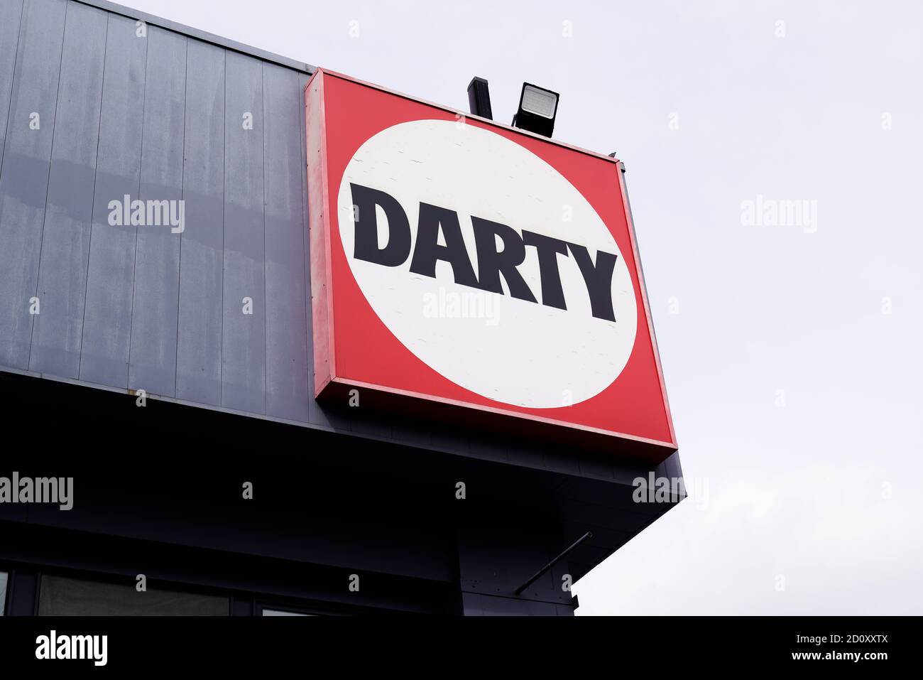 Darty shop sign hi-res stock photography and images - Alamy