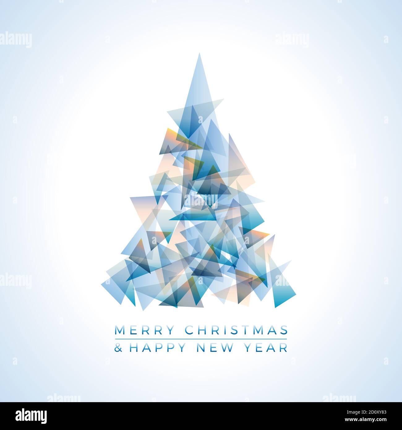 Triangles tree Stock Vector Images - Alamy