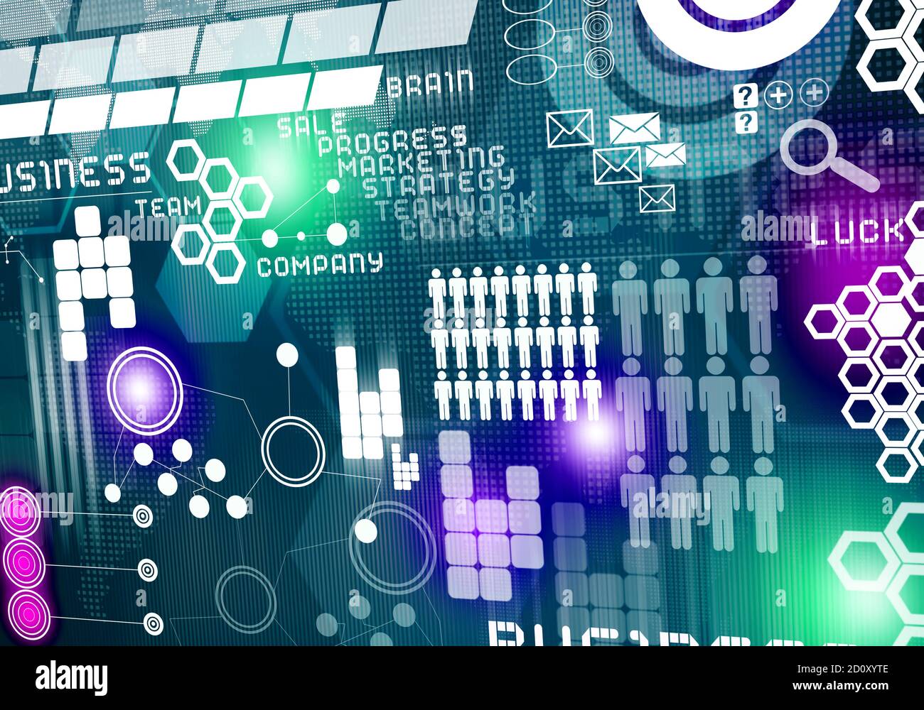 Digital business background Stock Photo - Alamy