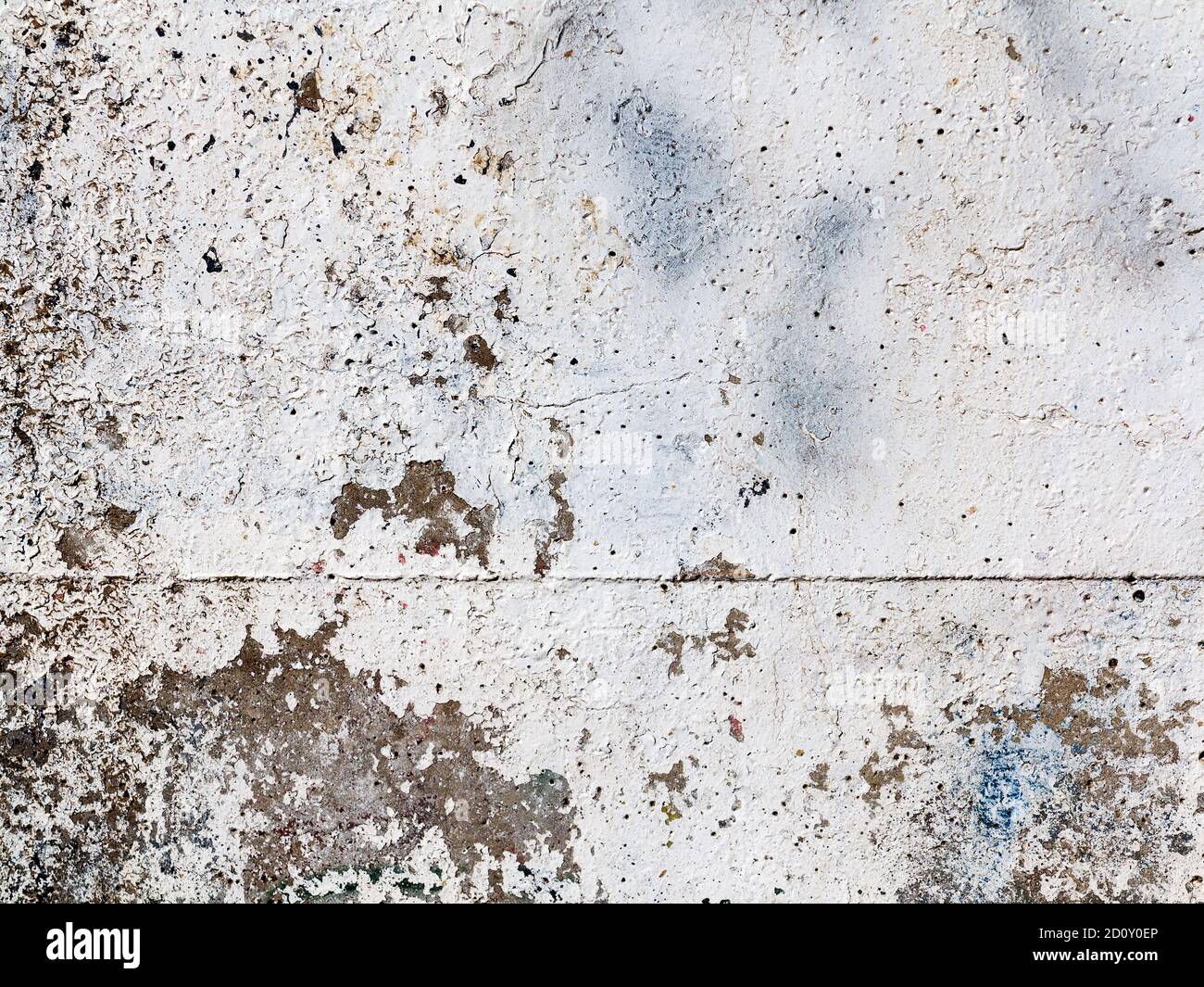 Abstract concrete, weathered with cracks and scratches. Landscape style ...