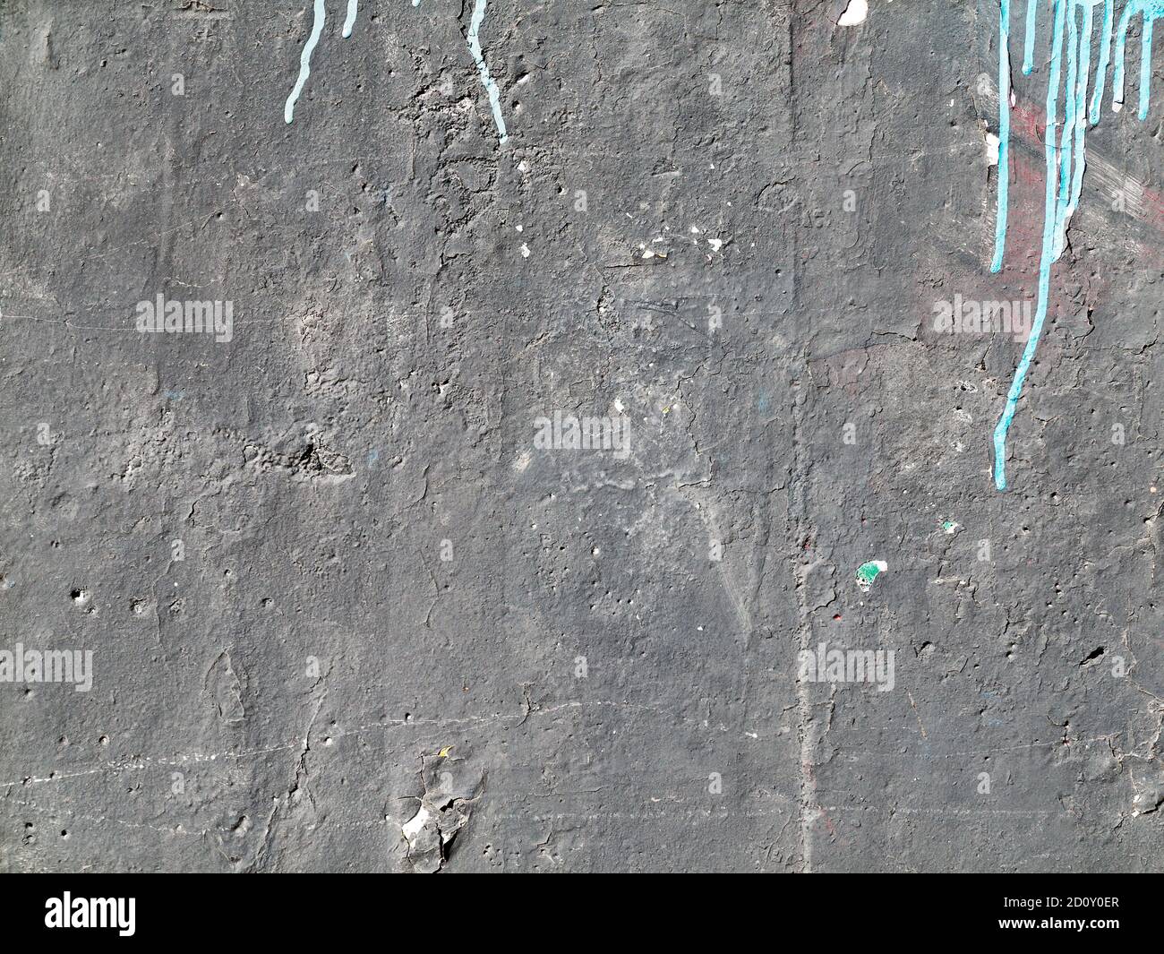 Abstract concrete, weathered with cracks and scratches. Landscape style ...