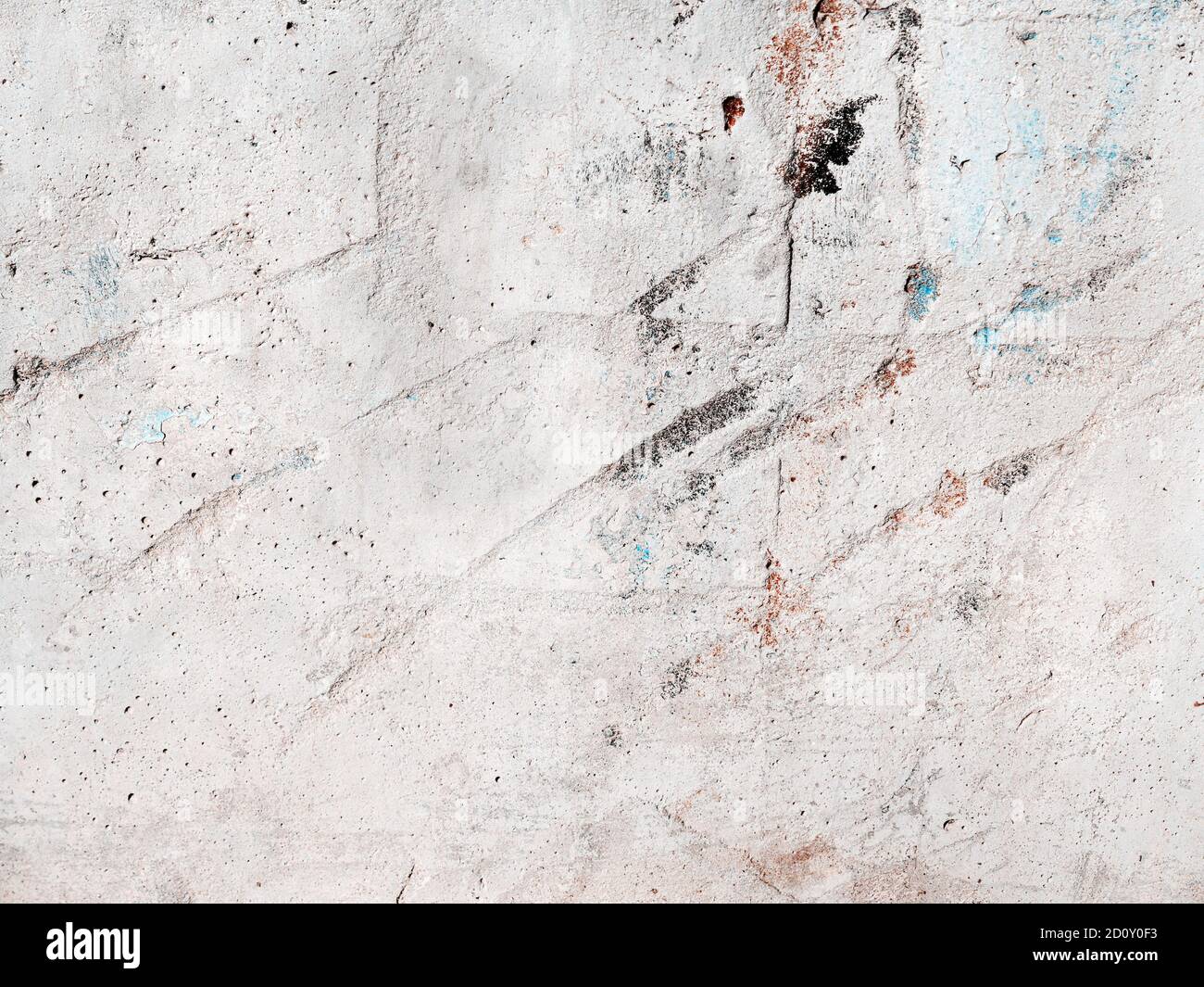 Abstract concrete, weathered with cracks and scratches. Landscape style ...
