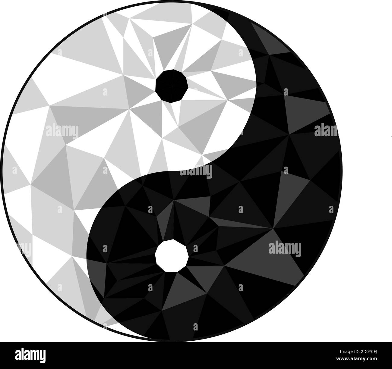 Yan triangle hi-res stock photography and images - Alamy