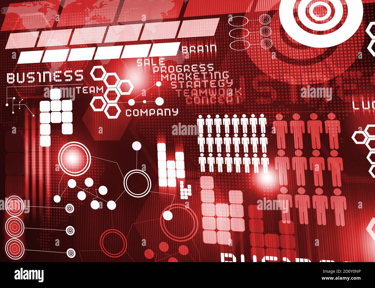 Digital business background Stock Photo - Alamy