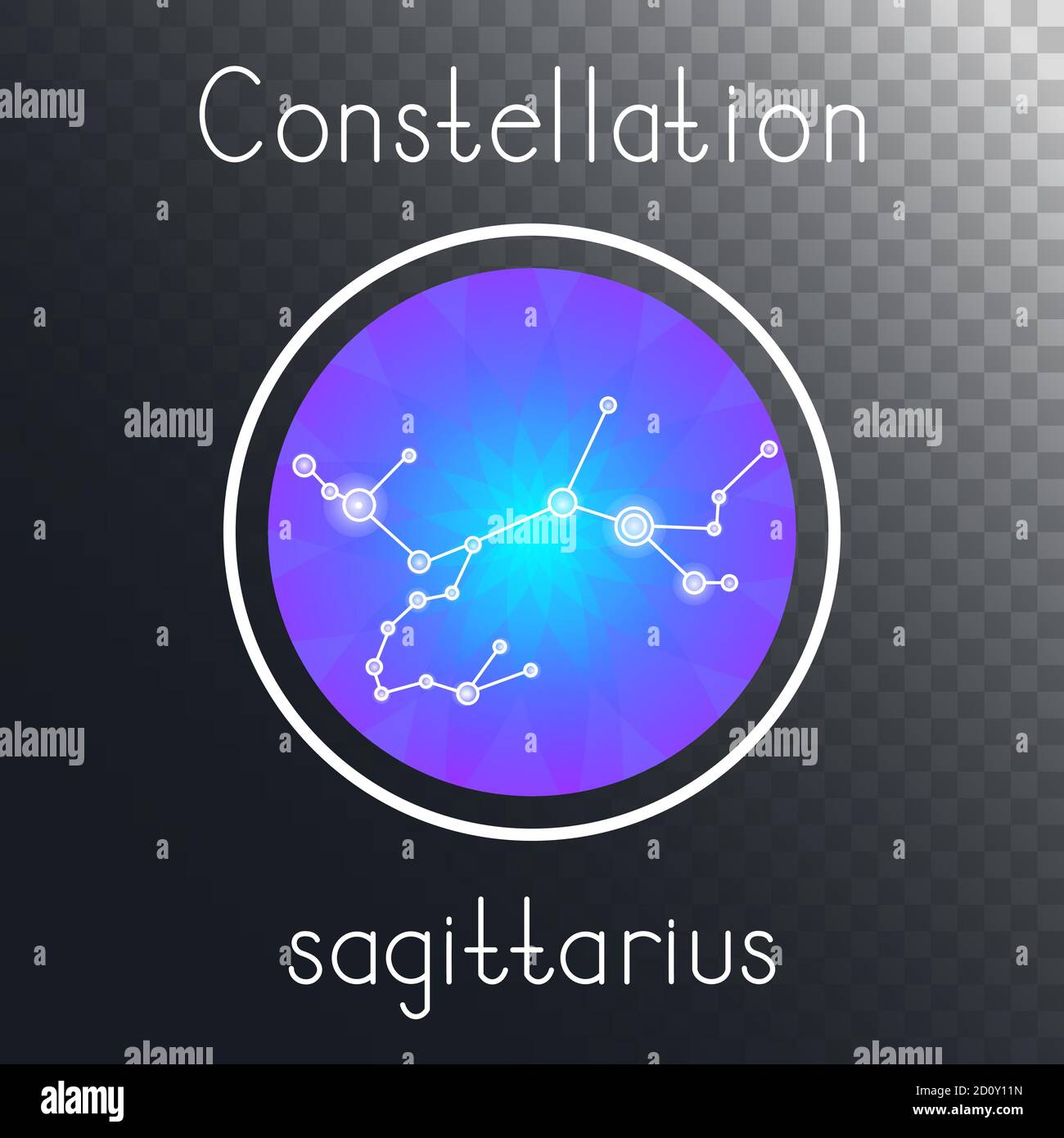 Sagittarius star system Stock Vector Images - Alamy