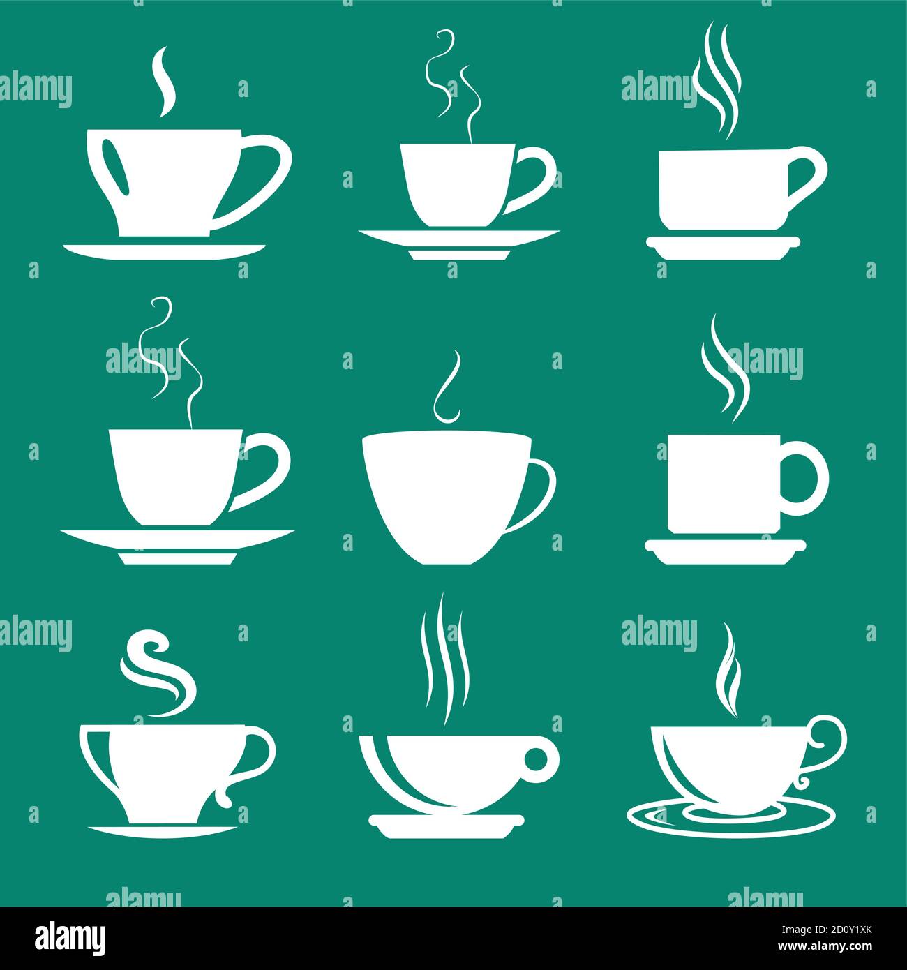 coffee icon set Stock Vector Image & Art - Alamy