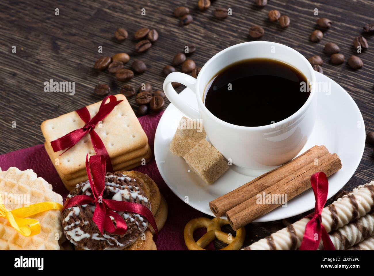 Sweets for coffee break Stock Photo - Alamy