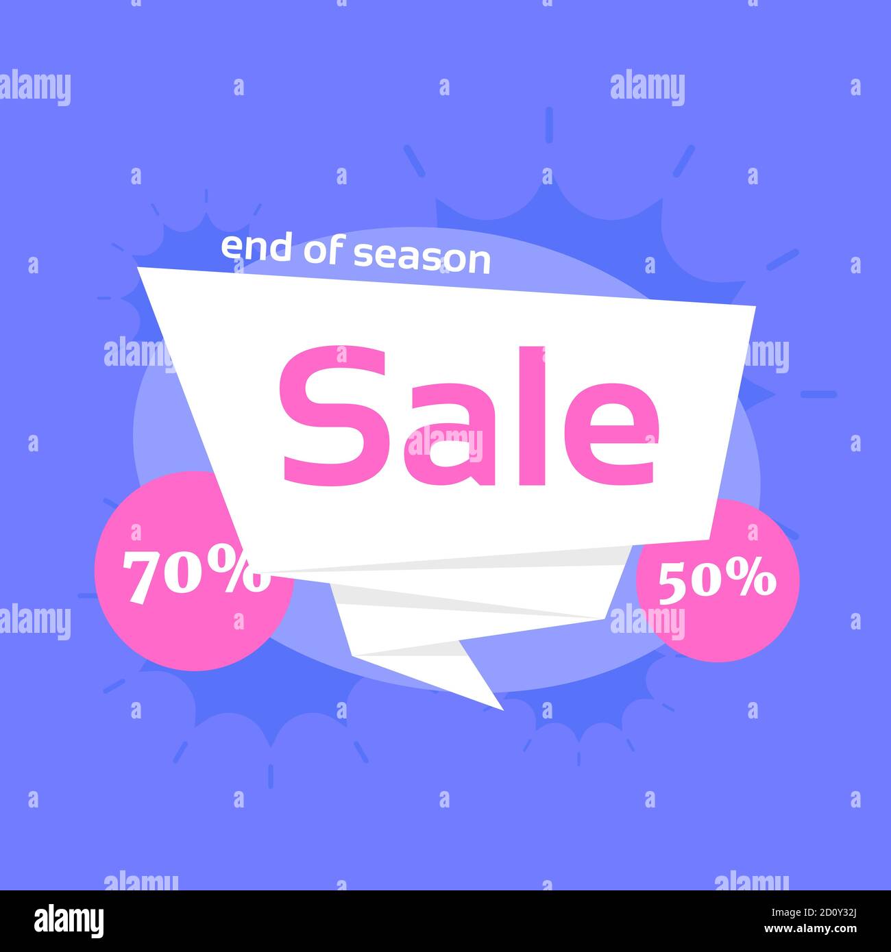 End season discount Stock Vector Images - Alamy
