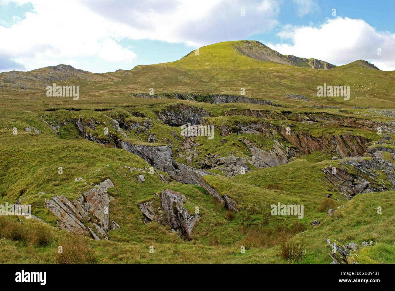 Moelwyn mawr mountain Snowdonia Stock Photo - Alamy