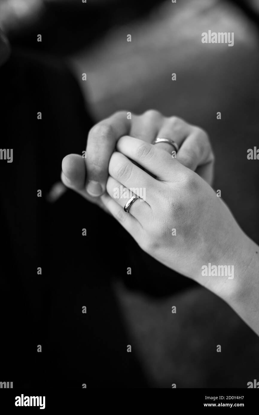 Young married couple after Black and White Stock Photos & Images - Alamy
