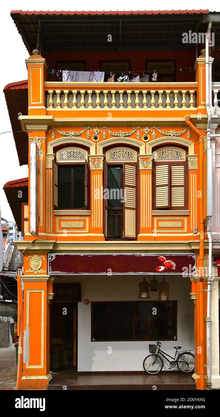 Peranakan style architecture singapore hi-res stock photography and ...