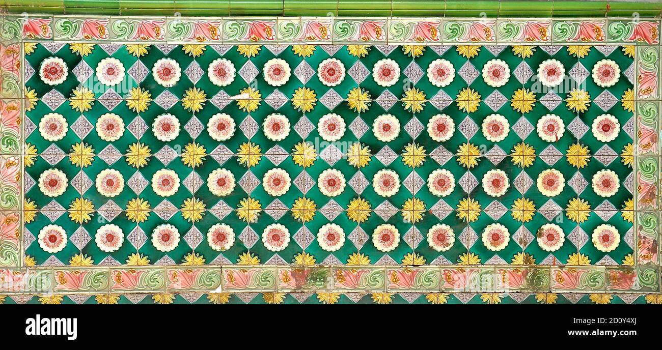 View Of Colorful Peranakan Tiles In Historic George Town,, 55% OFF