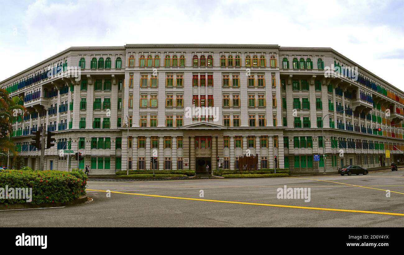 Police station window hi-res stock photography and images - Alamy