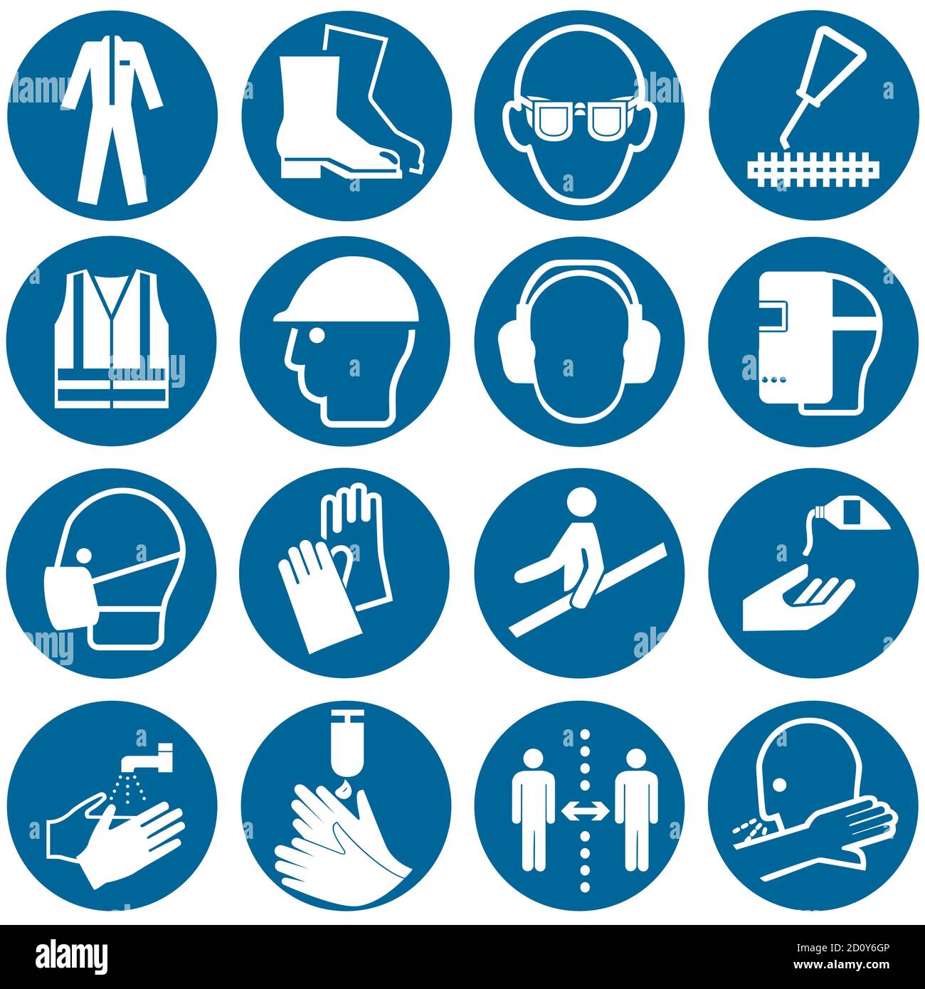 Din en iso 7010 Stock Vector Images - Alamy