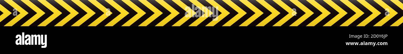 Barricade tape. Boundary line. Yellow and black barrier tape ...