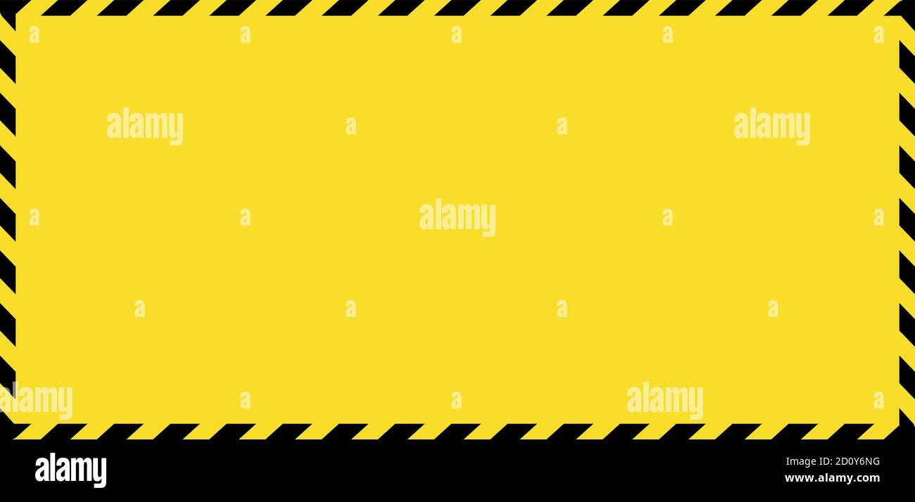 Barricade tape background. Panoramic barrier web banner Stock Vector ...
