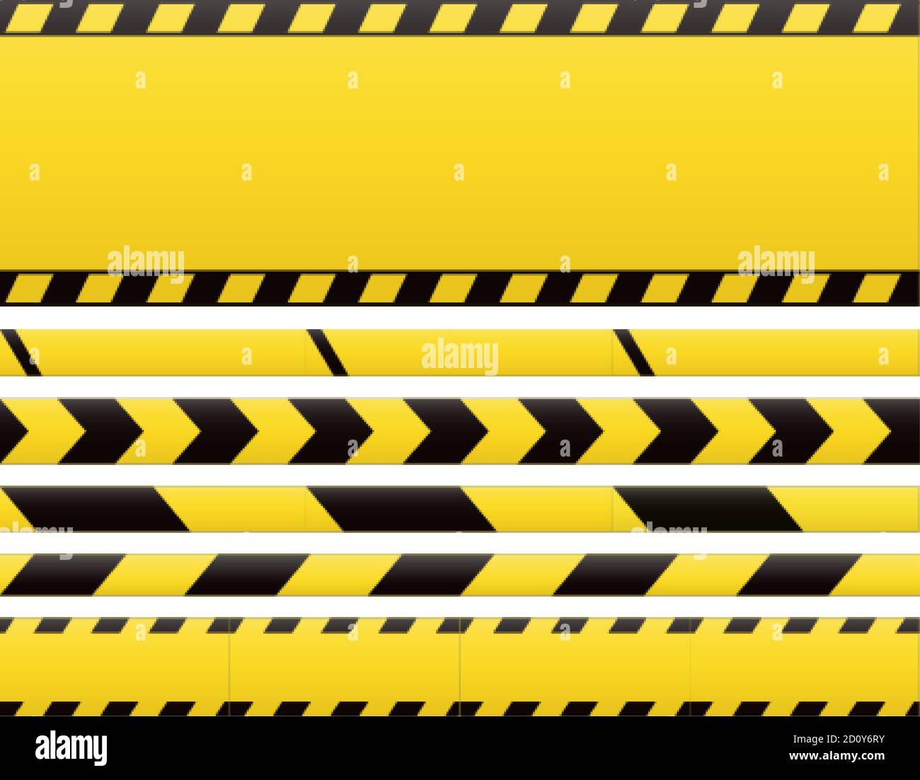 Construction Tape Border