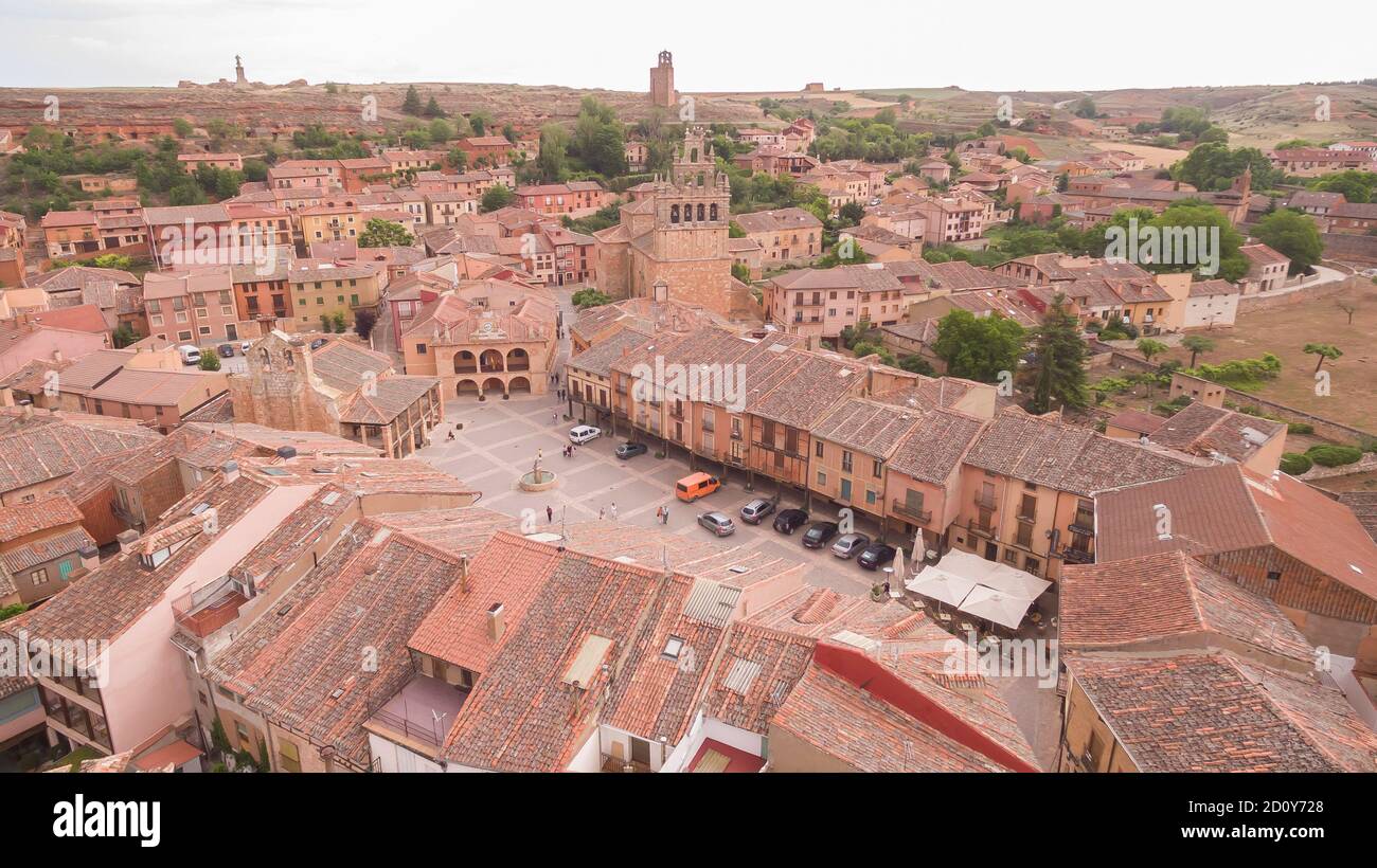 Ayllon is a historic town in Segovia province, Spain Stock Photo - Alamy