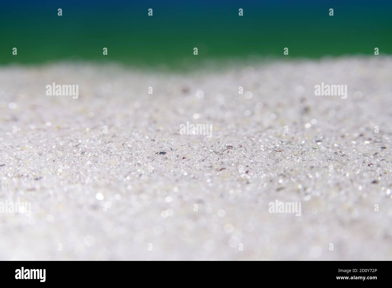 Sand photographed in the studio with color foils before the flash Stock ...