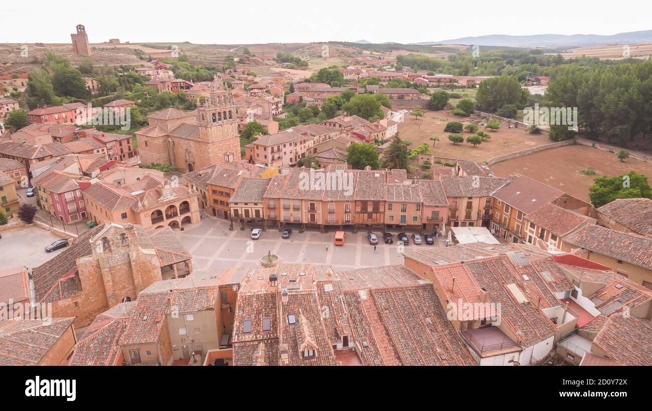 Ayllon is a historic town in Segovia province, Spain Stock Photo - Alamy